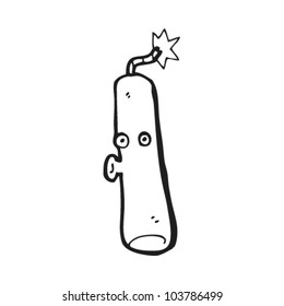 garrote de dibujos animados de carácter: vector de stock (libre de ...