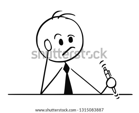 Stick Figure Thinking | Free download on ClipArtMag
