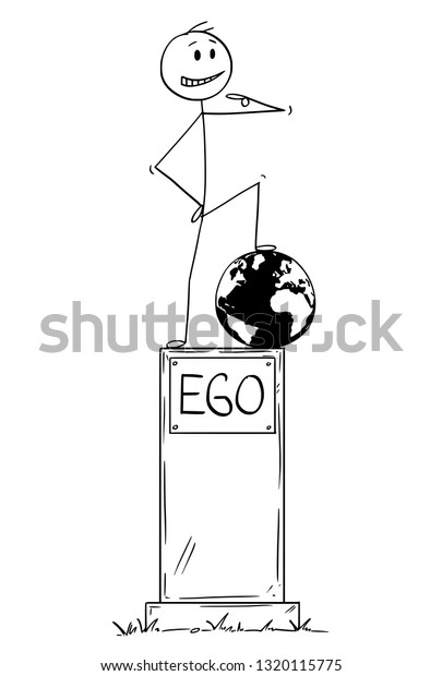 Cartoon Stick Figure Drawing Conceptual Illustration Stock Vector ...