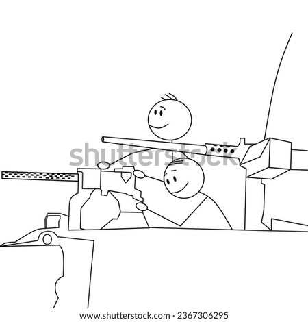Stick Figure Battle Drawing | Free download on ClipArtMag