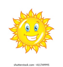 Cartoon Sunshine Stock Vector (Royalty Free) 411749995 | Shutterstock
