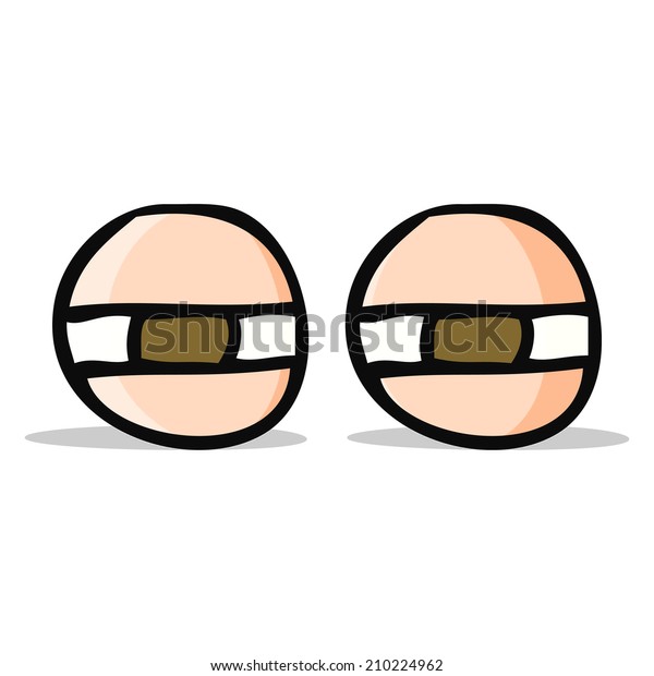 Cartoon Suspicious Eyes Stock Vector (Royalty Free) 210224962 ...