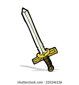 Medieval Sword Cartoon Stock Vector (Royalty Free) 59655583