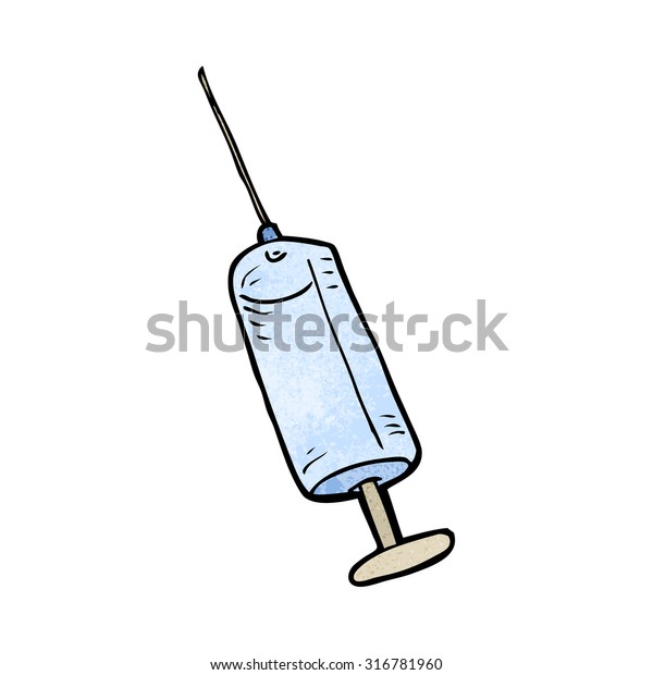 Cartoon Syringe Stock Vector (Royalty Free) 316781960 | Shutterstock