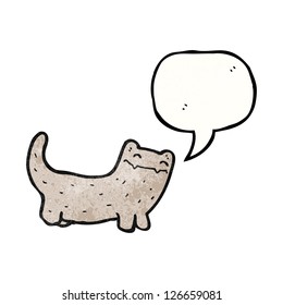 Cartoon Talking Cat Stock Vector (Royalty Free) 126659081 | Shutterstock