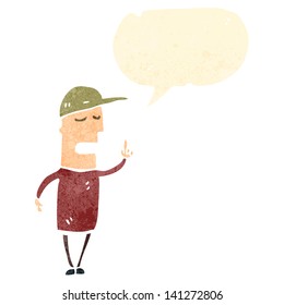 Cartoon Talking Man Stock Vector (Royalty Free) 141272806 | Shutterstock