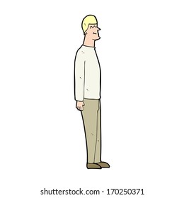 Cartoon Tall Man Stock Vector (Royalty Free) 170250371