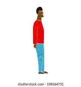 Cartoon Tall Man Stock Vector (Royalty Free) 198564731 | Shutterstock