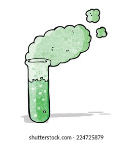 Cartoon Test Tube Experiment Stock Vector (Royalty Free) 224725879 ...