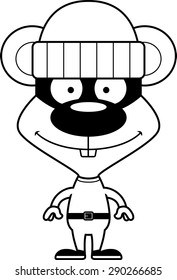 Cartoon Thief Mouse Smiling: เวกเตอร์สต็อก (ปลอดค่าลิขสิทธิ์) 289985144 ...