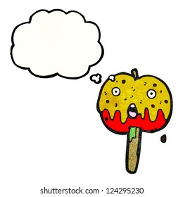 Cartoon Toffee Apple Stock Vector (Royalty Free) 223694335