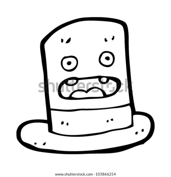 Cartoon Top Hat Character Stock Vector (Royalty Free) 103866254 ...