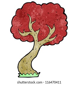 Cartoon Tree Red Leaves: เวกเตอร์สต็อก (ปลอดค่าลิขสิทธิ์) 116470411 ...
