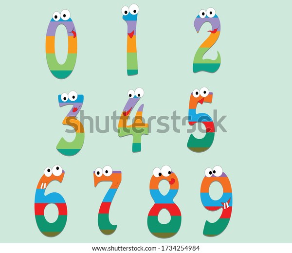 Cartoon Type Illustration Sometimes Animated Typically Stock Vector ...