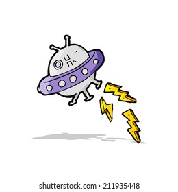 Cartoon Ufo Stock Vector (Royalty Free) 211935448 | Shutterstock