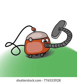 Cartoon Vacuum Cleaner Stock Vector (Royalty Free) 776553928 | Shutterstock