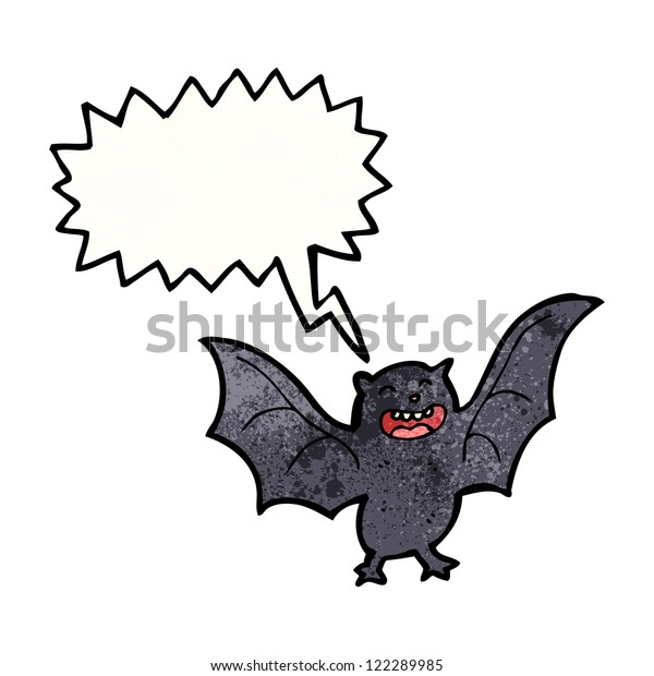 Cartoon Vampire Bat Stock Vector (Royalty Free) 122289985 | Shutterstock