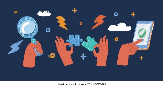 423 Cartoon hand over document Images, Stock Photos & Vectors ...