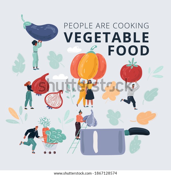 Cartoon Vector Illustration Human Nutrition Diet Stock Vector (Royalty ...