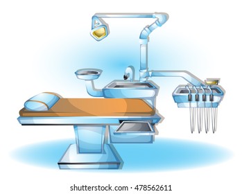 Cartoon Vector Illustration Interior Surgery Operation Stock Vector ...