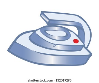 Cartoon Vector Illustration Iron Stock Vector (Royalty Free) 132019295 ...