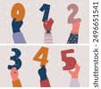 797,935 Hand Numbers Royalty-Free Images, Stock Photos & Pictures ...