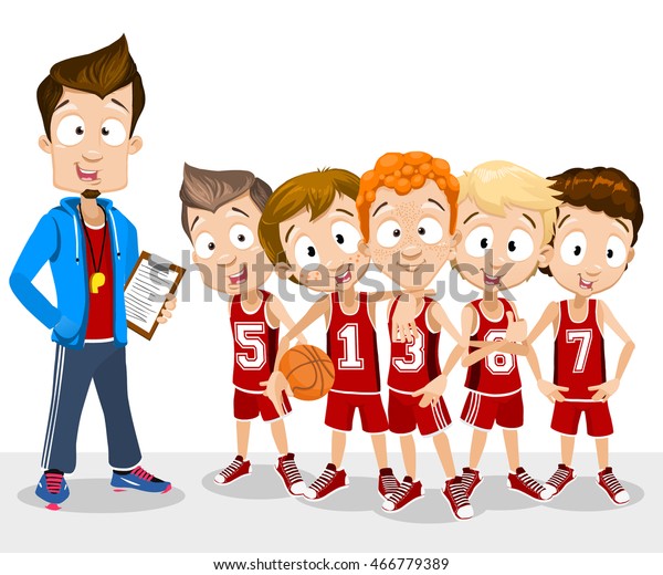 Basketball coach cartoon: 634 bilder, stockfoton och vektorer ...