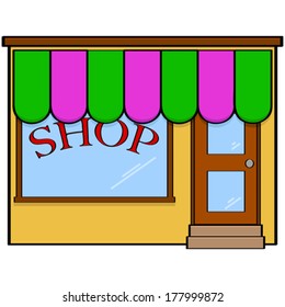 Cartoon Vector Illustration Showing Simple Classic Stock Vector ...