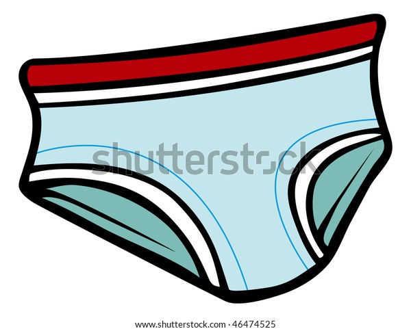 Cartoon Vector Illustration Underwear Stock Vector (Royalty Free) 46474525