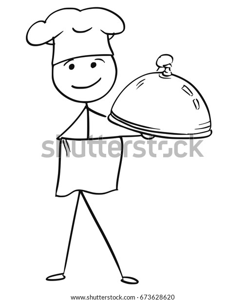 Cartoon Vector Stick Man Stickman Drawing Stock Vector (Royalty Free ...