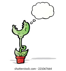 Cartoon Venus Fly Trap Stock Vector (Royalty Free) 221067664 | Shutterstock