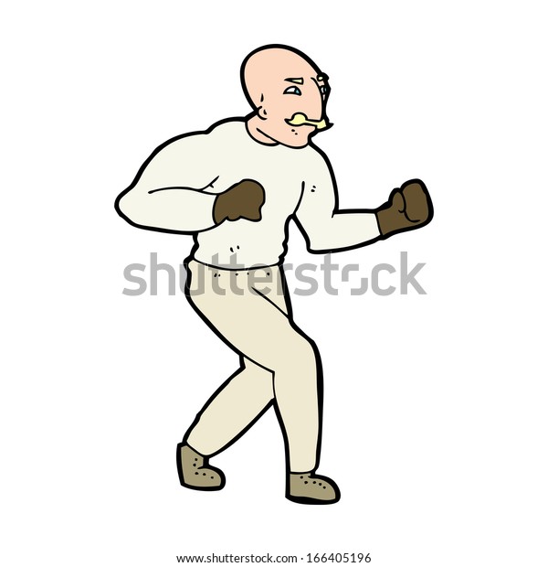 Cartoon Victorian Boxer Stock Vector (Royalty Free) 166405196 ...