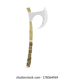 Cartoon Viking Axe Stock Vector (Royalty Free) 198520058