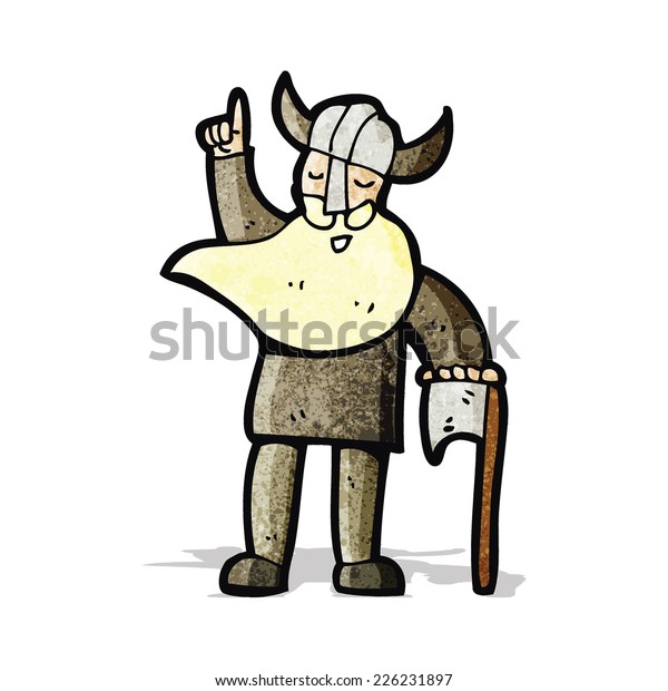 Cartoon Viking Man Stock Vector (Royalty Free) 226231897 | Shutterstock
