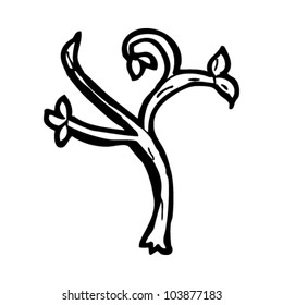Cartoon Vine Stock Vector (Royalty Free) 104030798 | Shutterstock