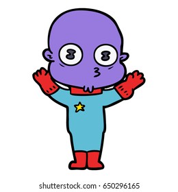 Cartoon Toothless Boy Stock Illustration 736032379
