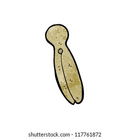 Cartoon Wooden Peg Stock Vector (Royalty Free) 117761872 | Shutterstock