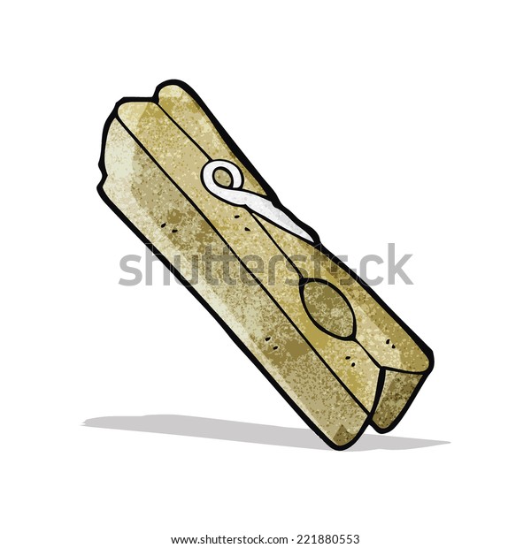 Cartoon Wooden Peg: เวกเตอร์สต็อก (ปลอดค่าลิขสิทธิ์) 221880553 ...