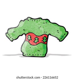 Cartoon Woollen Jumper Stock Vector (Royalty Free) 226116652 | Shutterstock
