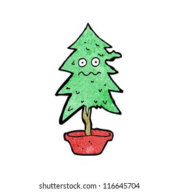 Cartoon Worried Tree Stock Vector (Royalty Free) 116645704 | Shutterstock