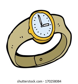 Cartoon Wrist Watch Stock Vector (Royalty Free) 170258084
