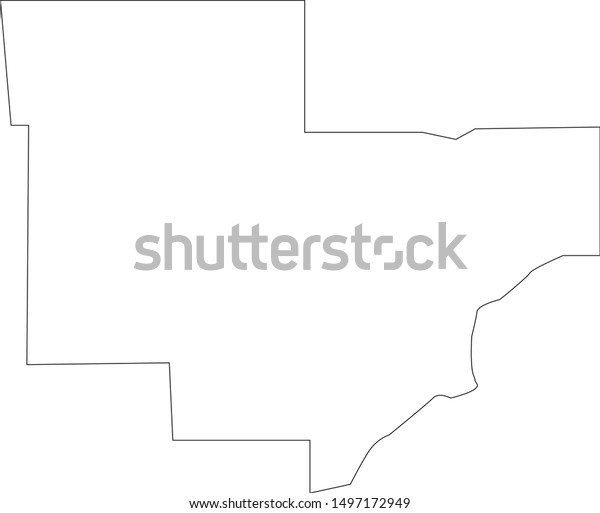Carver County Map State Minnesota Stock Vector (Royalty Free ...