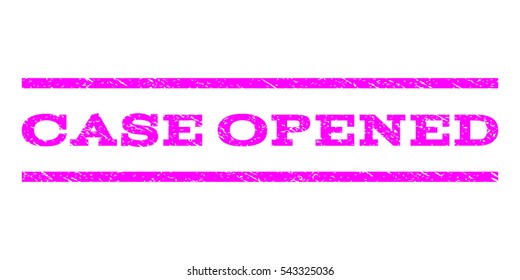 Case Opened Watermark Stamp Text Caption Stock Vector (Royalty Free ...