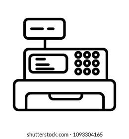 Cash Box Icon Stock Vector (Royalty Free) 1093304165 | Shutterstock