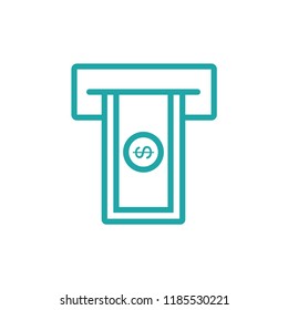 Cash Out Icon Stock Vector (Royalty Free) 1185530221 | Shutterstock