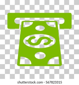 Cash Withdraw Icon Vector Illustration Style Stock Vector (Royalty Free ...