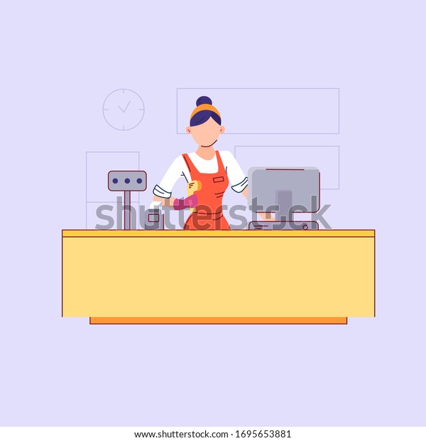 4,584 Behind Shop Counter Images, Stock Photos & Vectors | Shutterstock