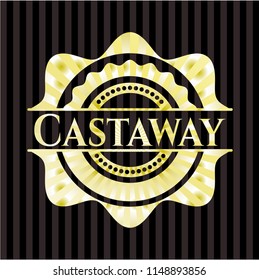 Castaway Shiny Badge Stock Vector (Royalty Free) 1148893856 | Shutterstock