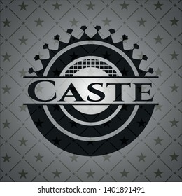 Caste Black Emblem Vector Illustration Detailed Stock Vector (Royalty ...