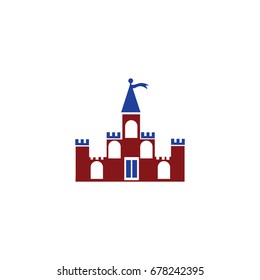 Castle Defense Logo Stock Vector (Royalty Free) 678242395 | Shutterstock